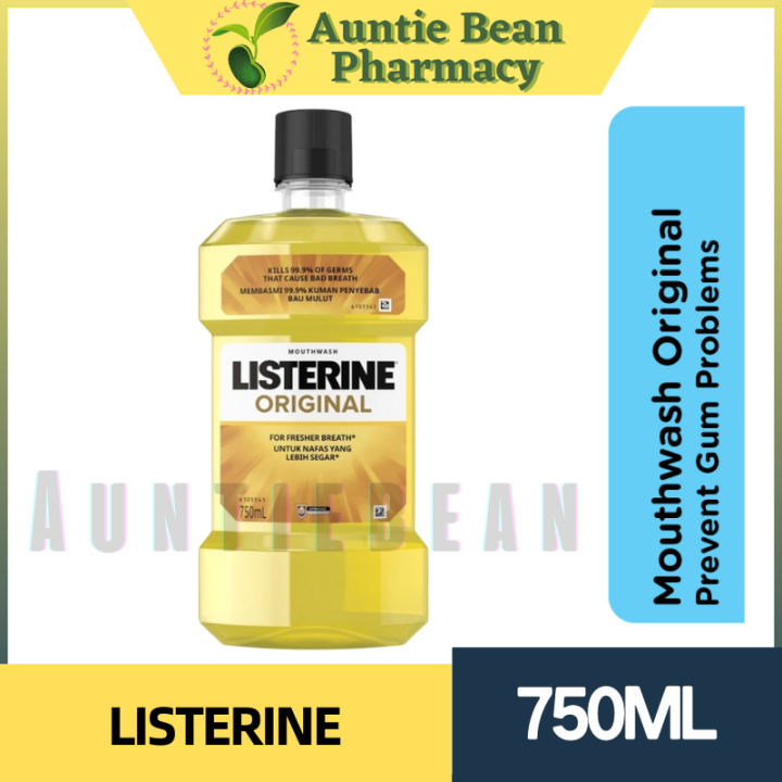 LISTERINE Original Mouthwash -------750ML EXP:07/2024 | Lazada