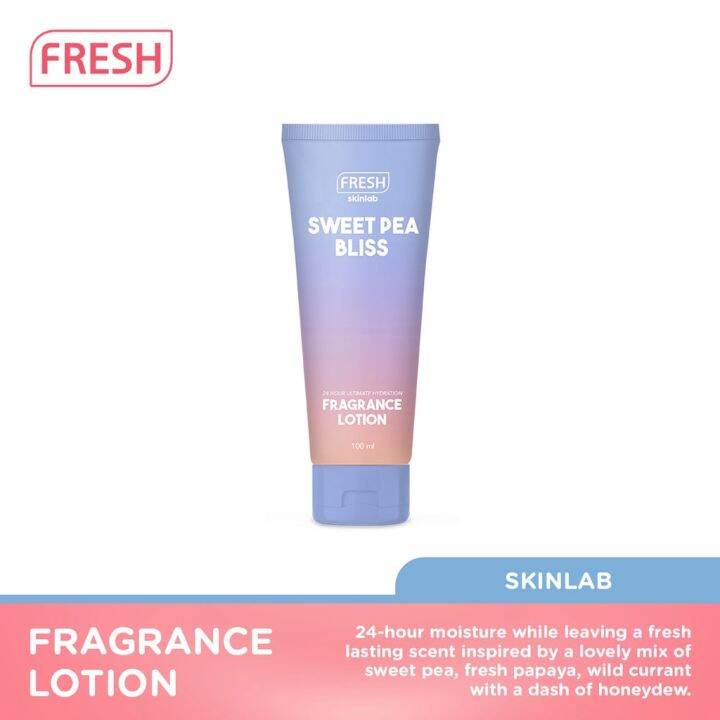 Fresh Skinlab Sweet Pea Bliss Fragrance Lotion 100 mL | Lazada PH