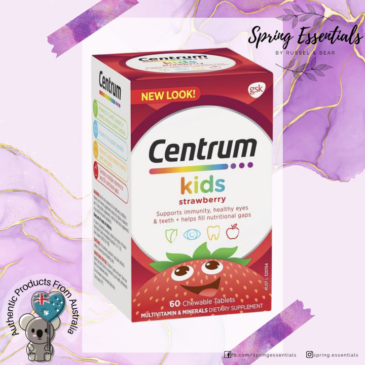 Centrum Kids Multi Vitamin (60 Tablets) *new packaging* | Lazada PH