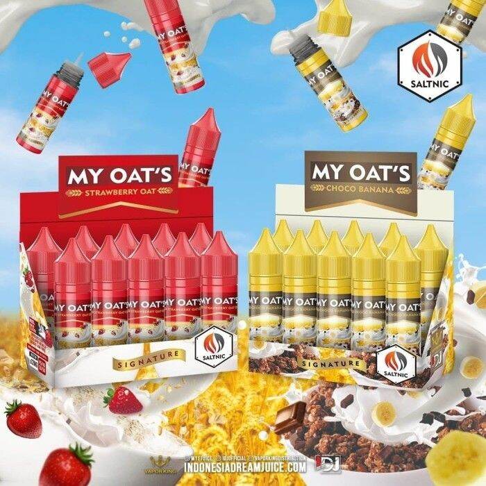 Salt nic My Oats 15ml 12mg n 25mg | Lazada Indonesia