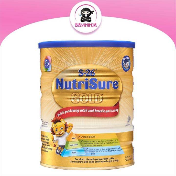S26 NUTRISURE Gold Tin 1 to 10 Tahun Susu Tin 900g 900 g | Lazada Indonesia