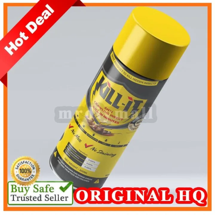 Spray Anti Lipas,PENYEMBUR KERETA KILL-IT KHAS UNTUK LIPAS DAN SERANGGA ...