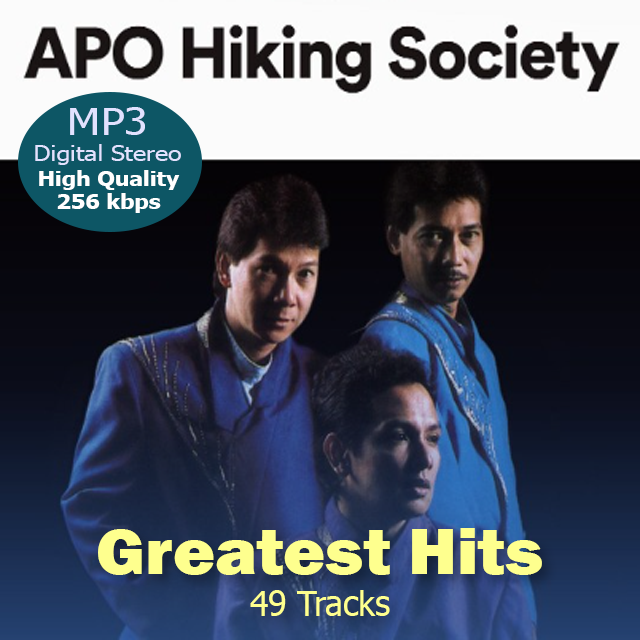 APO Hiking Society Greatest Hits 49Tracks 256kbps Mp3 music CD | Lazada PH