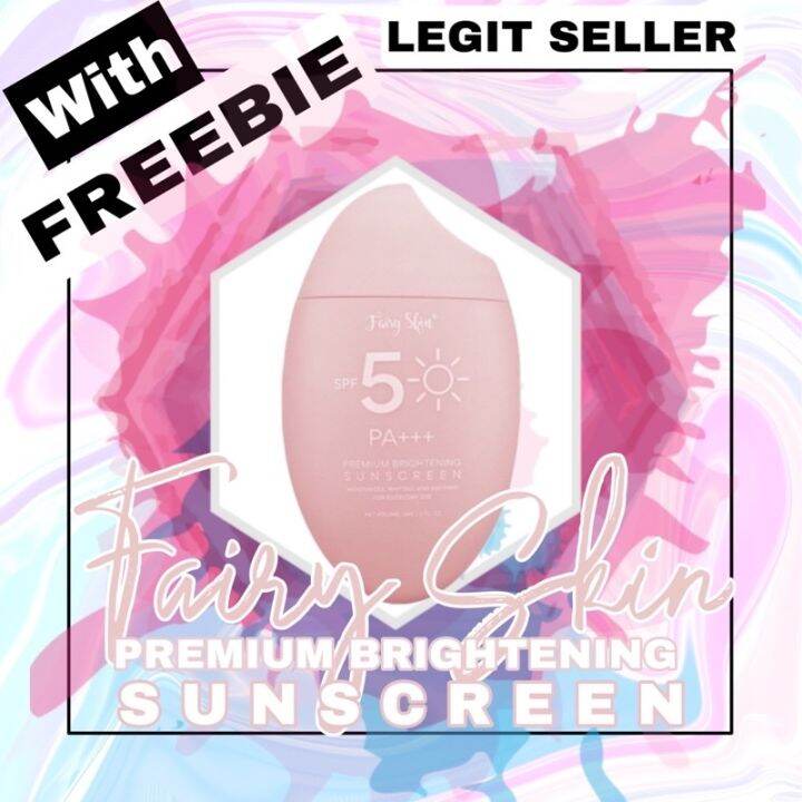 FAIRY SKIN PREMIUM BRIGHTENING SUNSCREEN SPF 50 PA | Lazada PH
