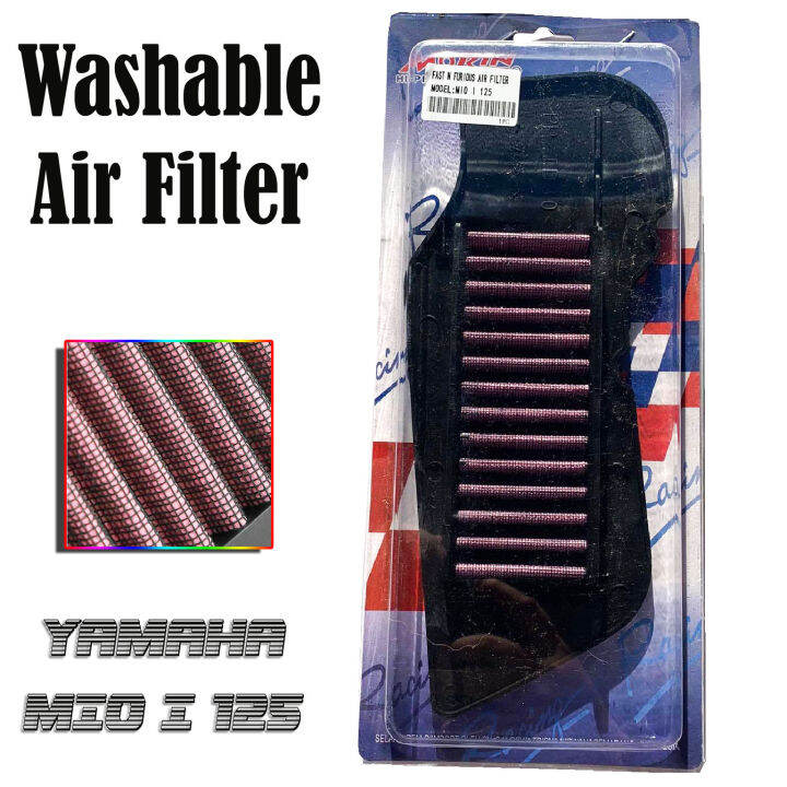 OEM Washable Air Filter Motorcycle YAMAHA MIO i 125 | Lazada PH