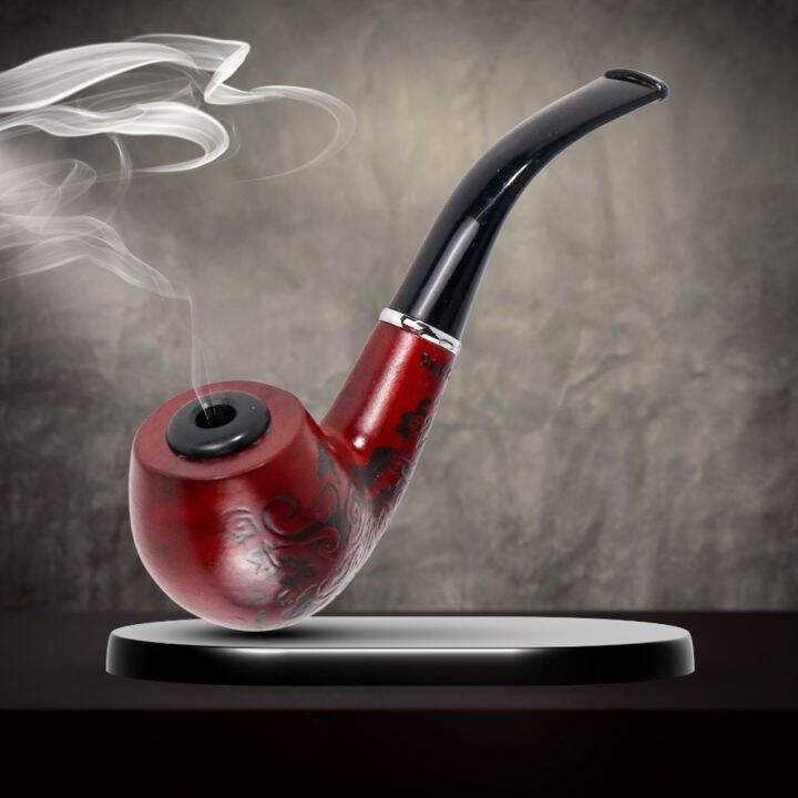 Chung Feng Pipa Rokok Kayu Ukiran Klasik | Lazada Indonesia