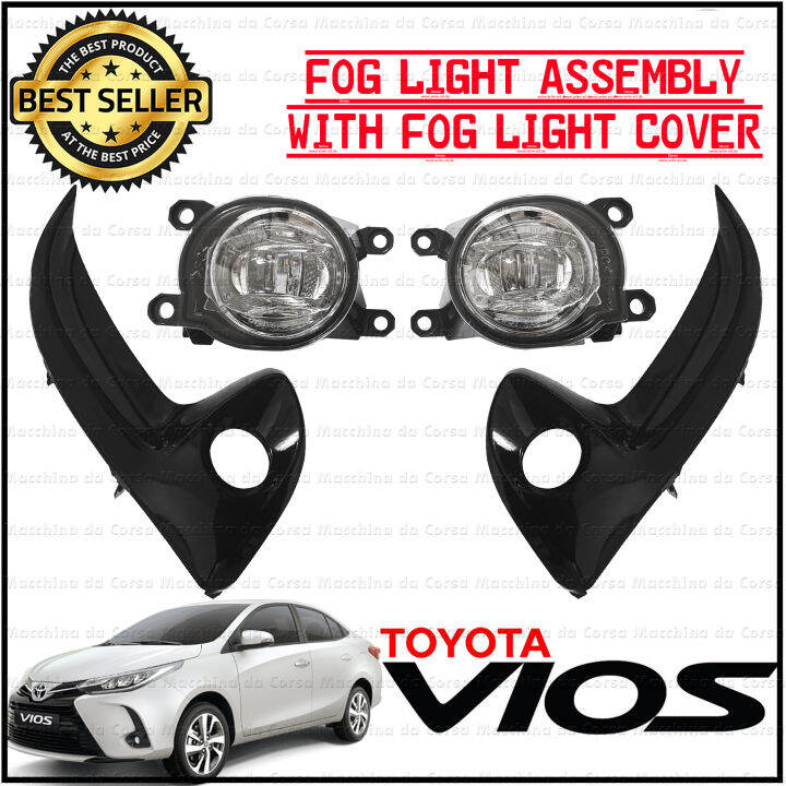 Toyota Vios 2021 Fog Lamp / Fog Light Assembly with Fog Light Cover ...
