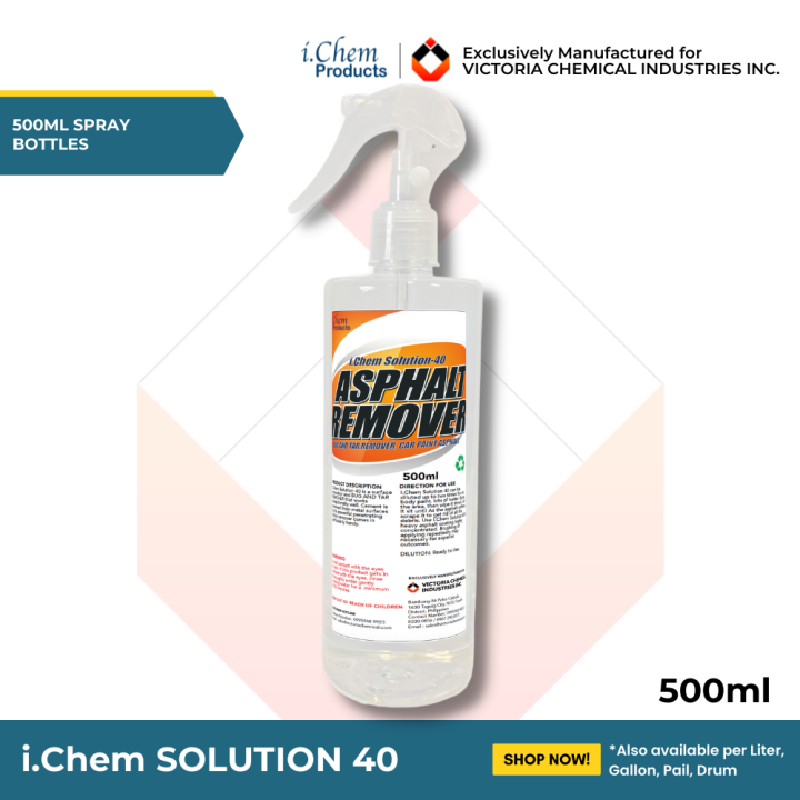 ASPHALT REMOVER 250ml SPRAY BOTTLE (BUG & TAR REMOVER, CAR PAINT ...