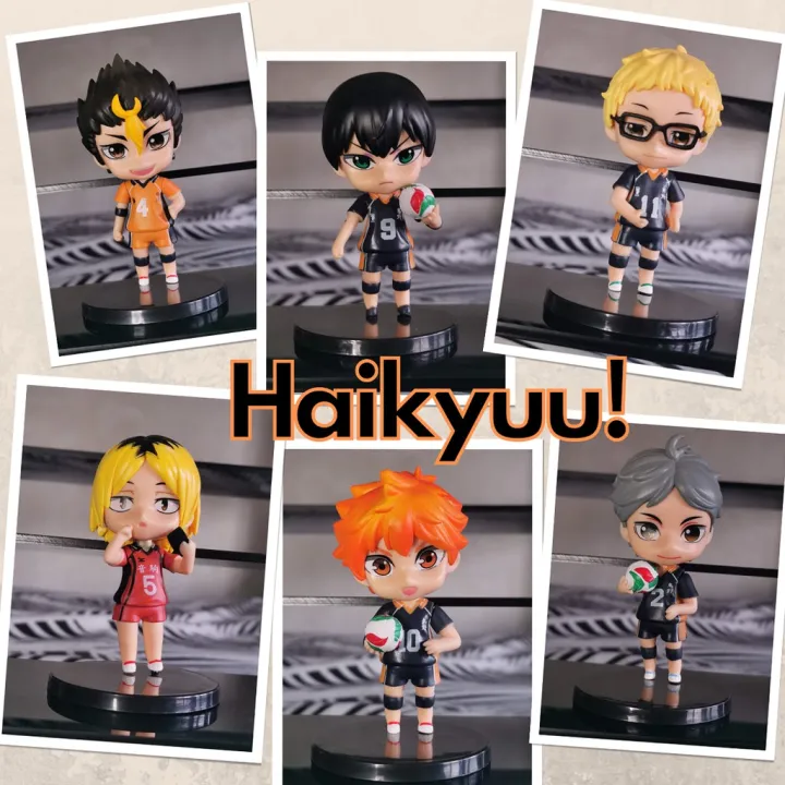 Haikyuu action figure haikyu chibi set haikyu nendoroid hinata kageyama ...