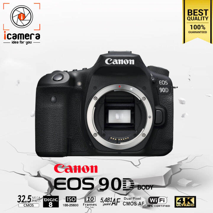 Canon Camera EOS 90D Body - รับประกันร้าน icamera 1ปี | Lazada.co.th