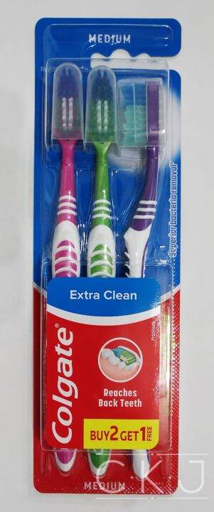 Colgate Extra Clean Toothbrush (Soft) VALUE PACK | Lazada PH