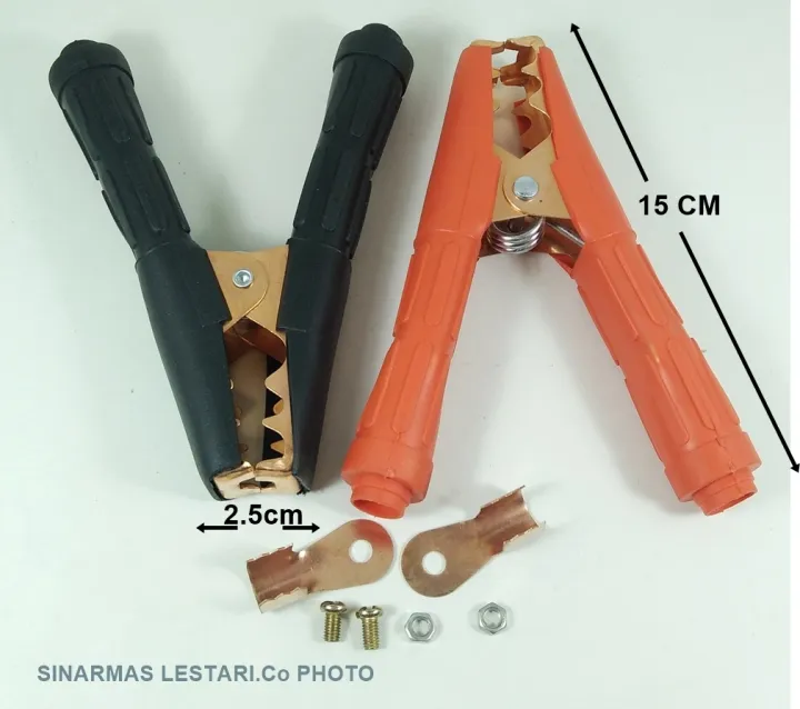 Japit Accu - Penjepit Aki Jumbo Industrial 400 Amper | Lazada Indonesia