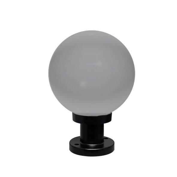Lightingmnl Globe Post Lamp Lighting Fixture E27 Outdoor Waterproof ...
