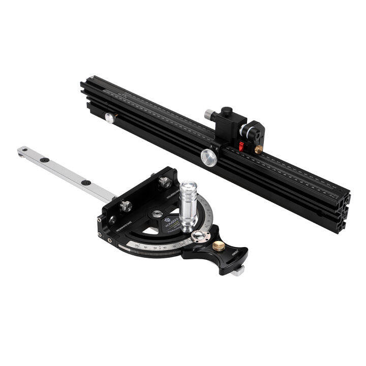 HONGDUI HD-KS22 Woodworking Miter Gauge and Box Joint Jig Kit with ...