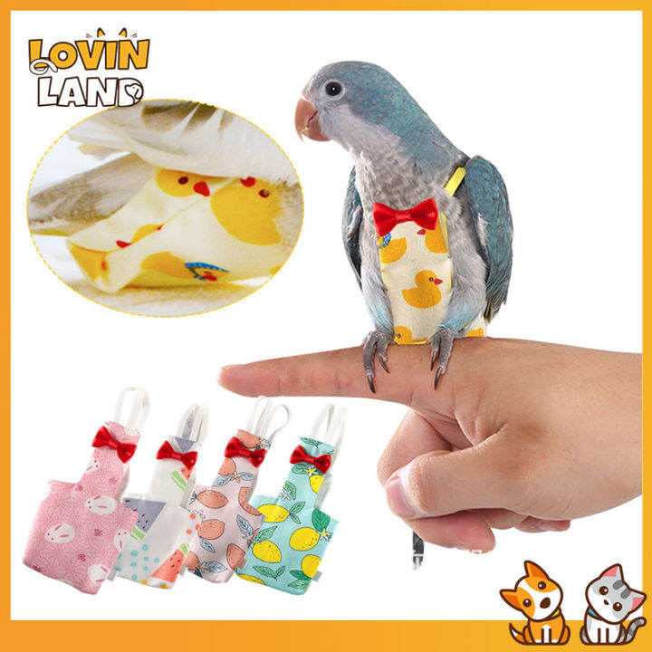 Lovinland Parrot Diaper Flight Suit Diaper Clothes Parrot Parakeet ...