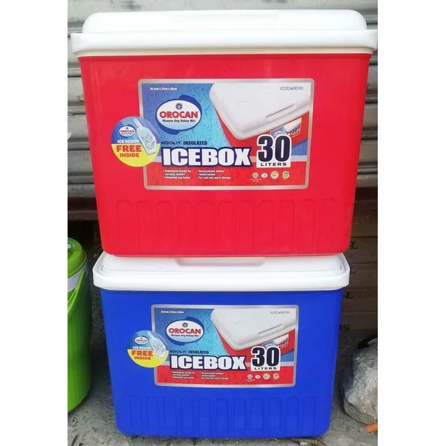 Ice Box 30 liters with free ice cooper / Orocan Chest Insulated Cooler ...