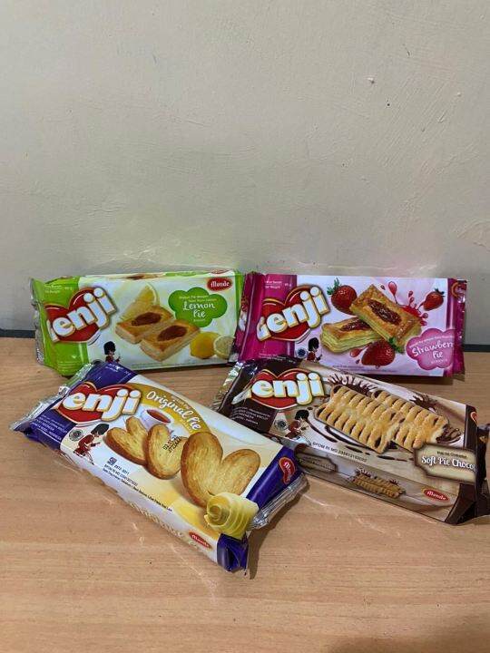 Biskuit monde genji pie aneka rasa cemilan murah snack ringan | Lazada ...
