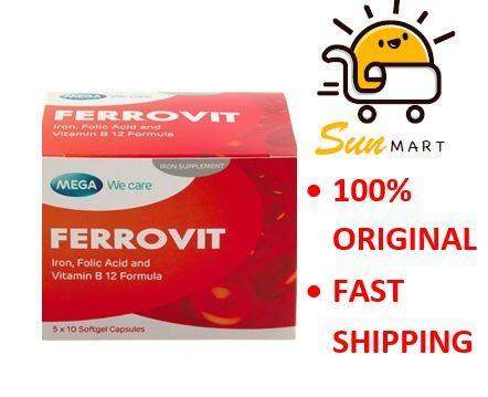 MEGA WE CARE FERROVIT 5 X10'S | Lazada
