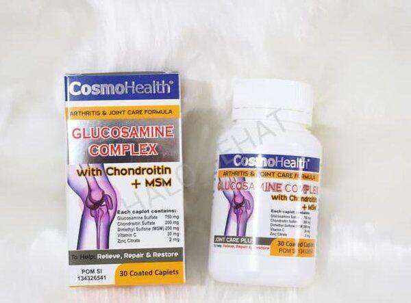 Obat Tulang Dan Sendi Glucosamine Complek Cosmo Health isi 30 tablet ...