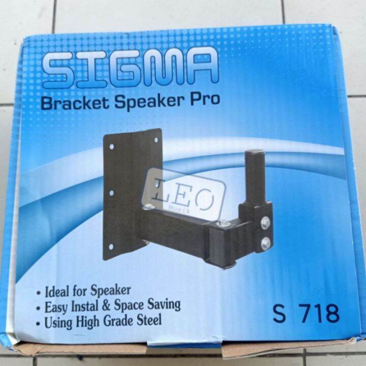 SIGMA SPEAKER BRACKET TEMBOK SIGMA 718 BRACKET 8 SAMPAI 15 INCH ...