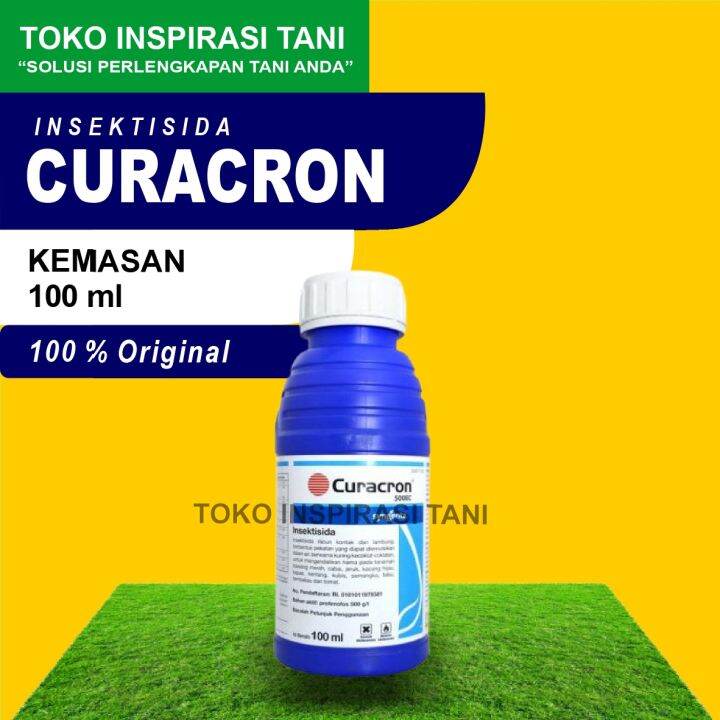 Bisa COD Insektisida Curacron Kemasan 100 ml/Curacron 500EC Kemasan 100 ...