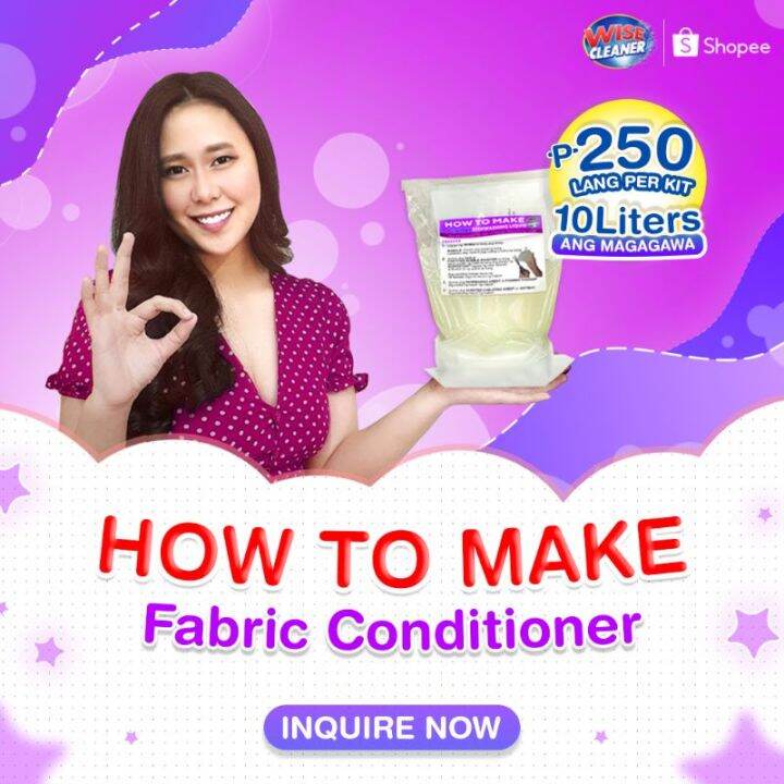WISE CLEANER DIY FABCON KIT [P10] OP | Lazada PH