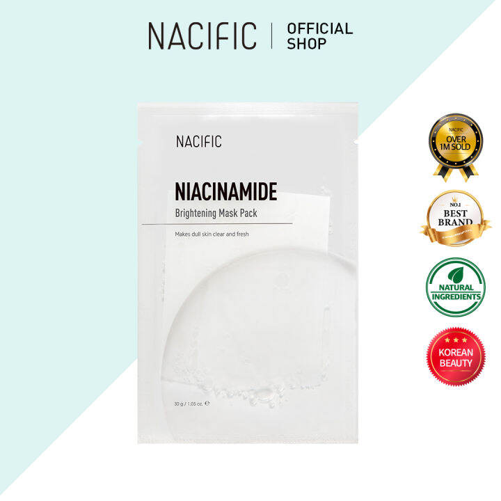 NACIFIC Niacinamide Brightening Mask Pack 1pc | Lazada