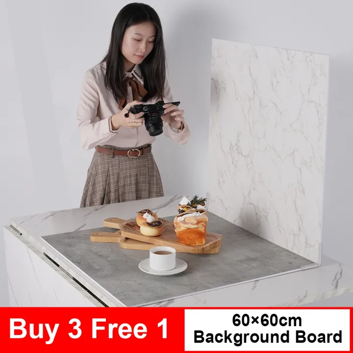 60x60cm Photography Backdrop Hard Background Board Photo Studio Cement ...