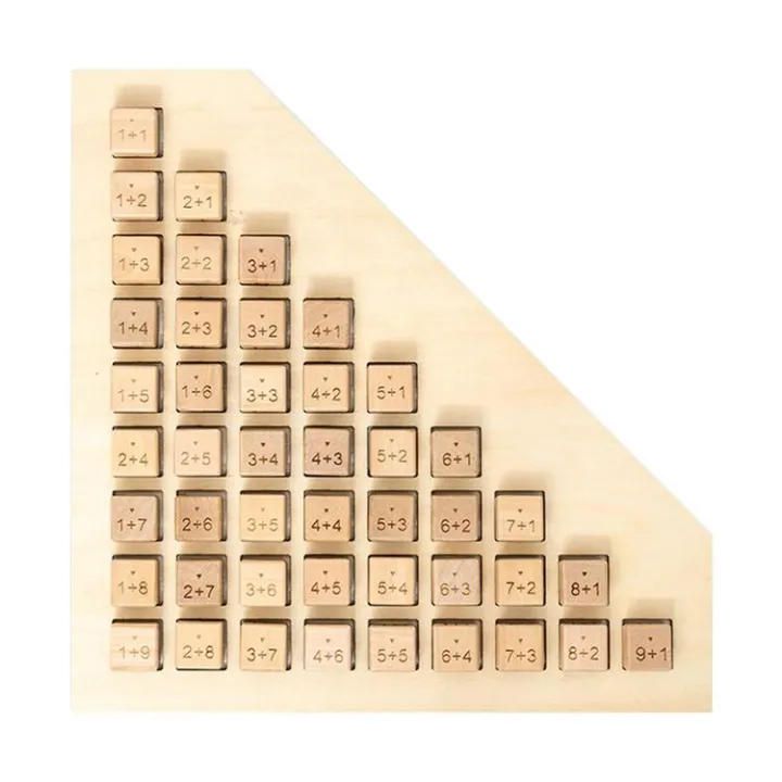 Hundred Board Educational Game Montessori Counting Toys Instructional ...