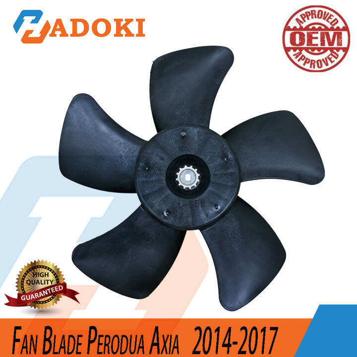Radiator FAN BLADE Perodua Axia 2014-2017 | Lazada