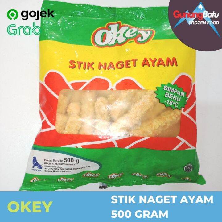 OKEY CHICKEN NUGGET STIK 500 GRAM | Lazada Indonesia