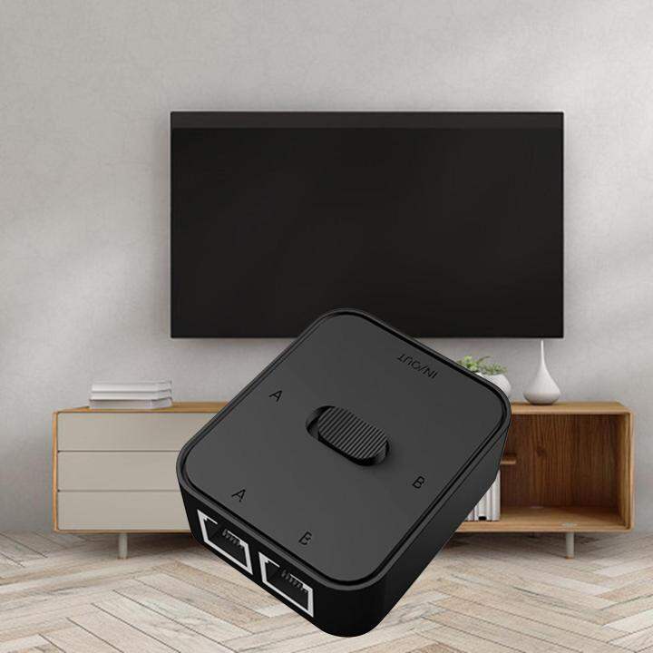 freneci Ethernet Internet Adapter 2 Ways 1 Durable Switch Box for Desktop | Lazada PH