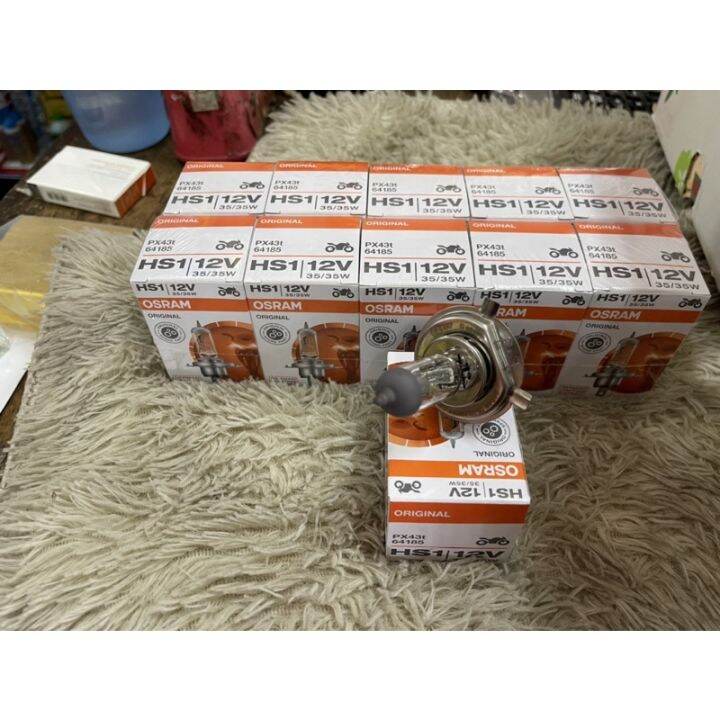 ORIGINAL OSRAM 12V35/35W HS1 HALOGEN BULB MENTOL HEAD LAMP BULB RS150R ...