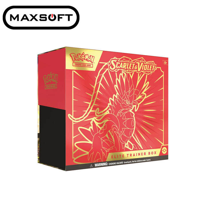 Pokémon TCG: Scarlet & Violet Elite Trainer Box (Miraidon / Koraidon ...