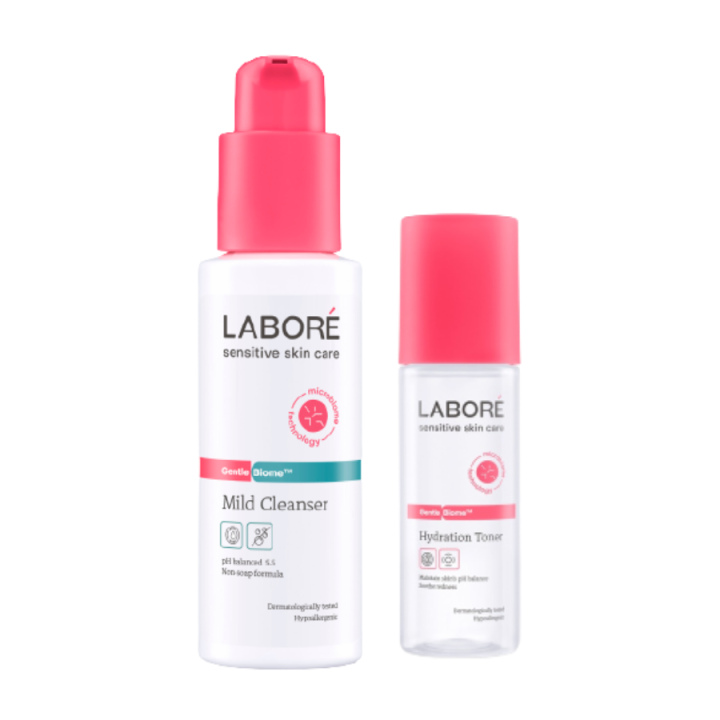 LABORE Gentle Biome Mild Cleanser 15ml Facial Wash Kulit Sensitif Sabun ...