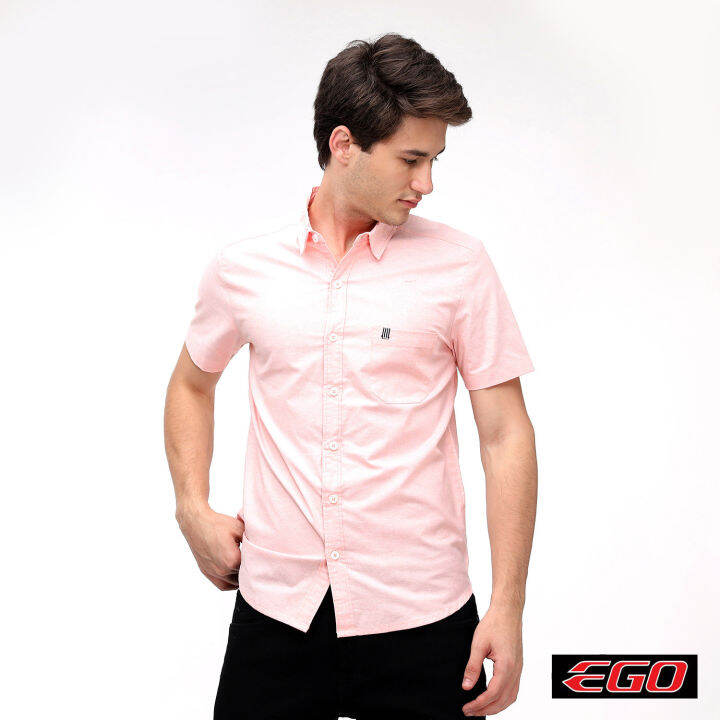Ego Woven Oxford Polo Short Sleeves EMT04-0720 | Lazada PH