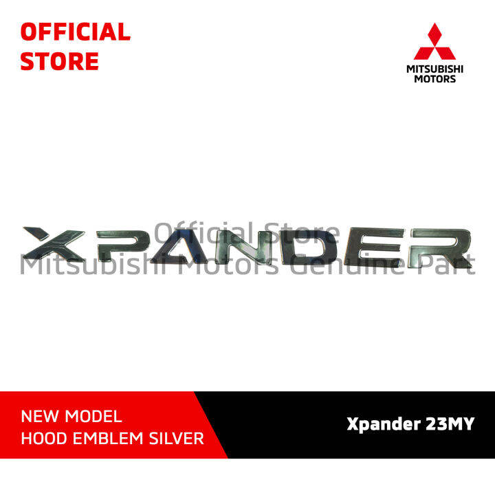 Mitsubishi Motors NEW MODEL HOOD EMBLEM SILVER Xpander 23MY | Lazada Indonesia