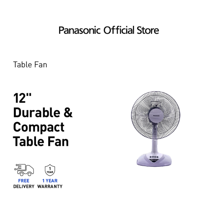 Panasonic F-MN304 Table Fan 3-Speed On/Off F-MN304 (12 ") | Lazada