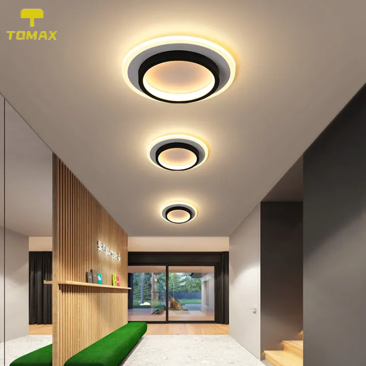 24CM Round & Square Ceiling Lamp Modern Led Light For Room Ceiling ...