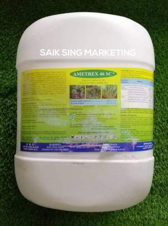 20L Ametrex Ametryn 46% Herbicide Racun Rumput Susu | Lazada