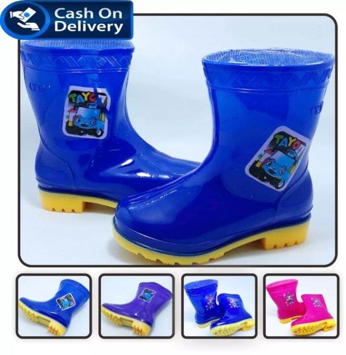 Sepatu boot anak laki-laki Bergambar usia 1-6 tahun COD ukuran 26-35 ...