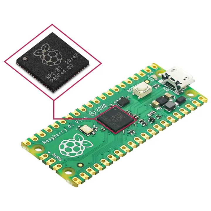 Raspberry Pi Pico Master Chip RP2040 Built-in 264KB Memory dual-core ... Raspberry Pi Pico Master Chip RP2040 Built-in 264KB Memory dual-core ...