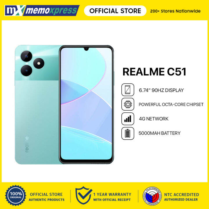 Realme C51 64GB ROM + 3GB RAM - Memoxpress | Lazada PH