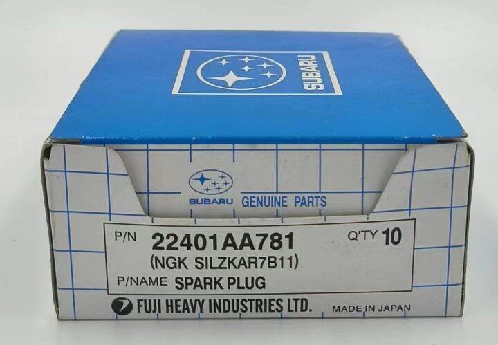 Iridium Spark Plug For Subaru Forester Impreza Legacy XV 22401AA781 ...