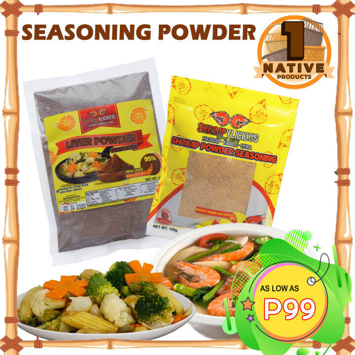 1Native Seasoning Powder - Pork Liver Powder ,Shrimp Powder No MSG ...