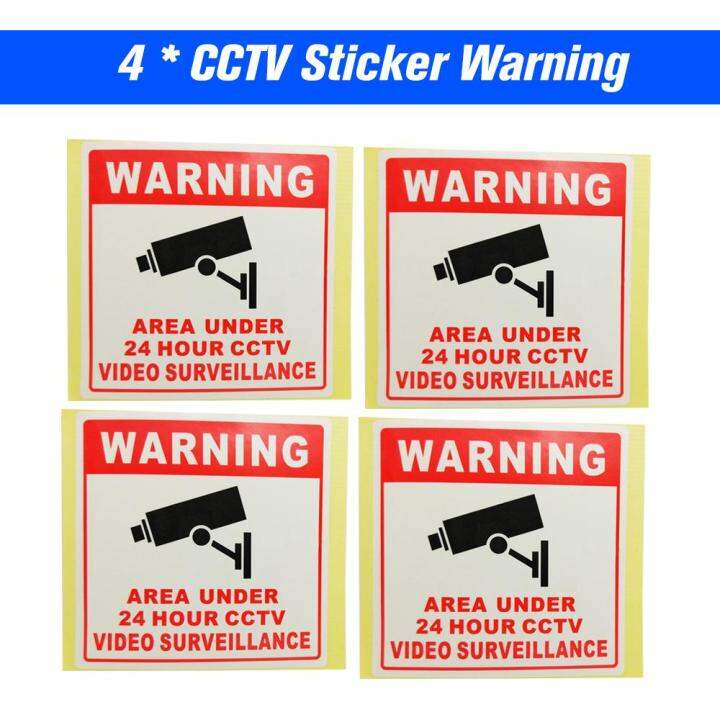 NEW 4pcs/lot Safurance Waterproof Sunscreen PVC Home CCTV Video ...