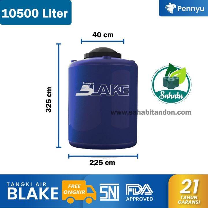 Tandon Air / Toren Air / Tangki Air Pennyu BLAKE 10000 / 10500 Liter Invoice | Lazada Indonesia