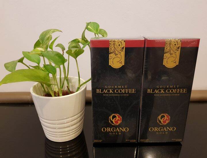 Organo Gold Gourmet Black Coffee with Ganoderma Lucidum | Lazada