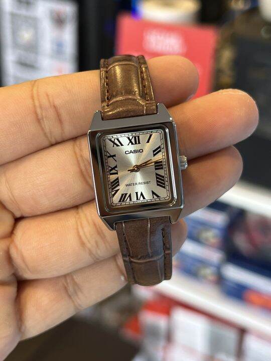 ORIGINAL Casio Analog Brown Leather Ladies Watch LTP-V007L-9B / Legit ...