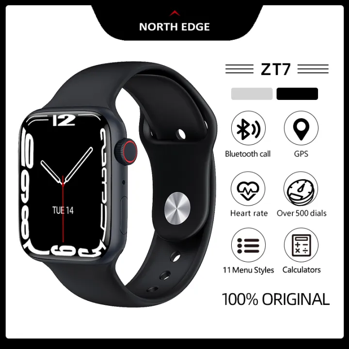 NORTH EDGE นาฬิกา GPS อัจฉริยะสำหรับ ZT7โทรผ่านบลูทูธ1.9นิ้ว60Hz IP68 ...